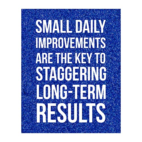 Amazon.com: Small Daily Improvements-Key To Long-Term Results ...