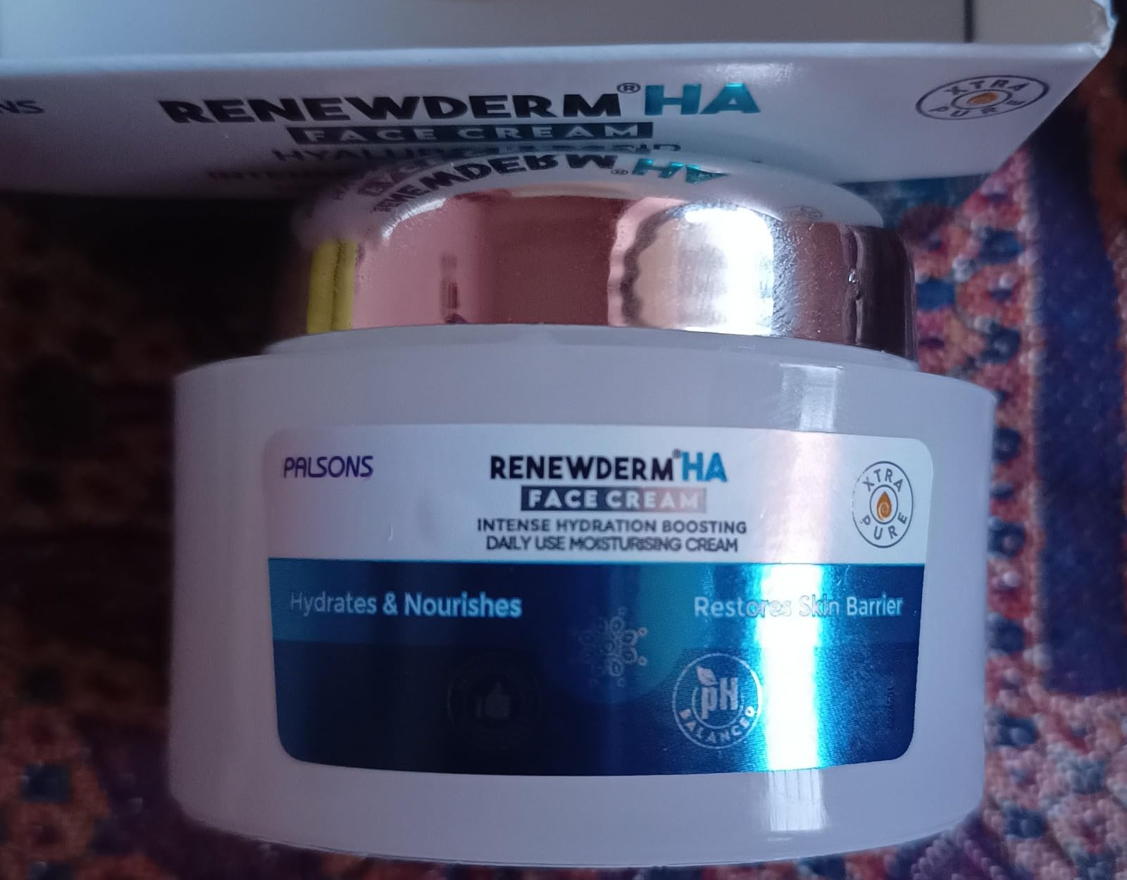 Renewderm HA Intense Hydration Boosting Daily Use Moisturising Cream ...