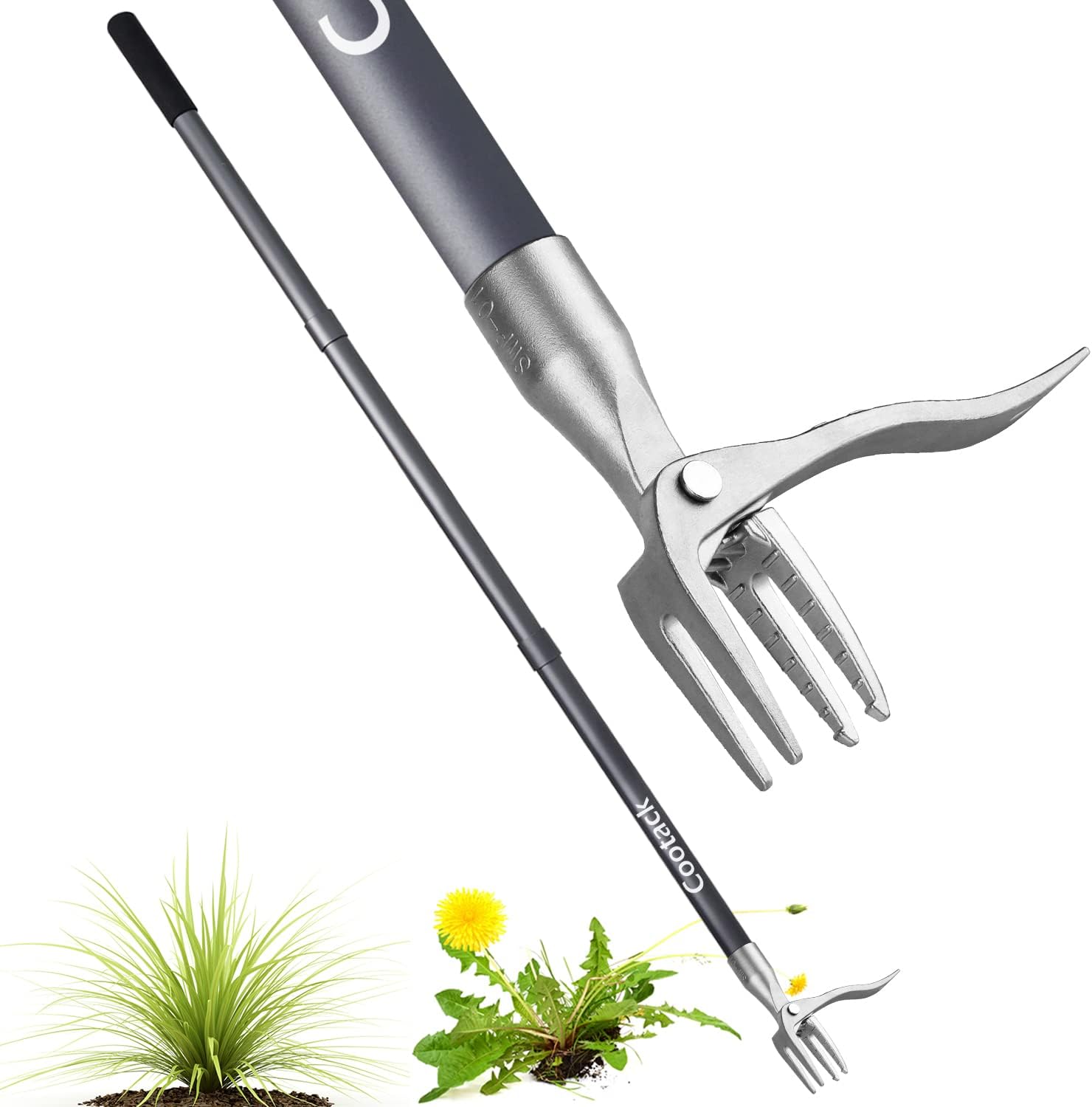 Amazon.com : Weeder Stand Up Weed Puller Tool with Long Handle - 2024 ...