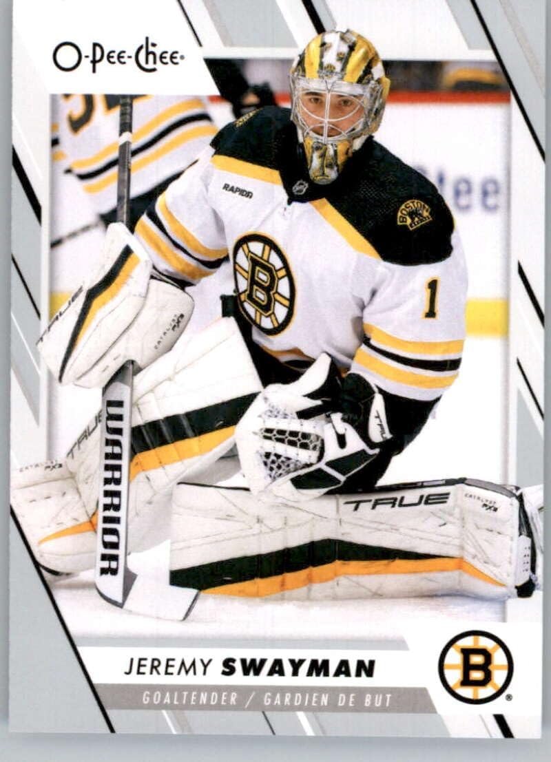 Amazon.com: 2023-24 O-Pee-Chee #58 Jeremy Swayman Boston Bruins ...