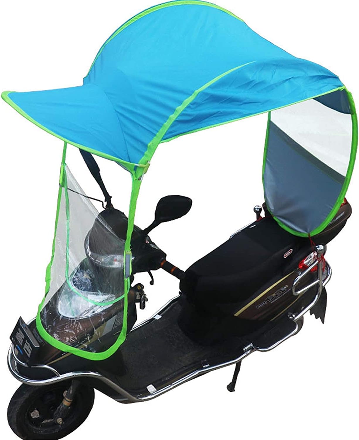 Amazon.com: Electric Car Motor Scooter Umbrella Mobility Sun Shade Rain ...