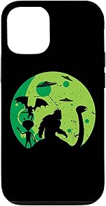 Amazon.com: iPhone 14 Bigfoot Loch Ness Monster And Mothman Ufos Chupacabra Alien Case : Cell ...
