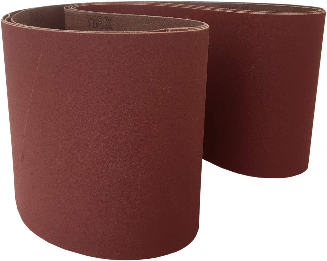 Starcke Sanding Belts 6 X 60 Cloth Aluminum Oxide Grinding Belts (2 ...