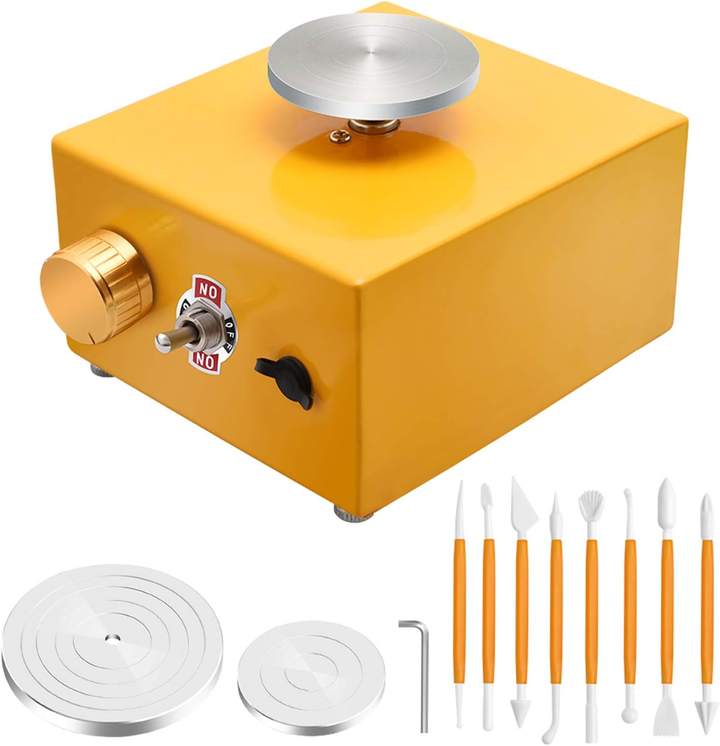 Amazon.com: Mini Pottery Wheel, Pottery Machine Electric Pottery Wheel ...