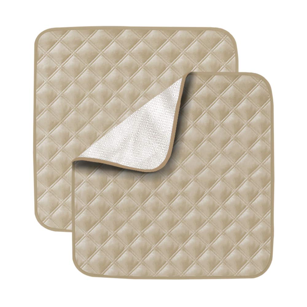 Washable Incontinence Pad 2 Pack, Waterproof Incontinence Chair Mats ...