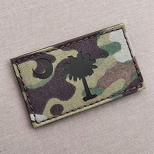 Amazon.com: IR Blackout South Carolina State Flag 2x3.5 Infrared IFF ...