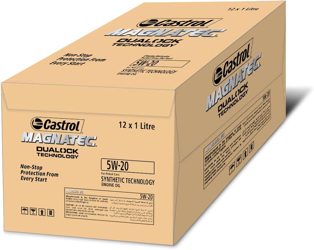 Castrol MAGNATEC 5W-20 DL (12X1L Bottles) : Buy Online at Best Price in ...