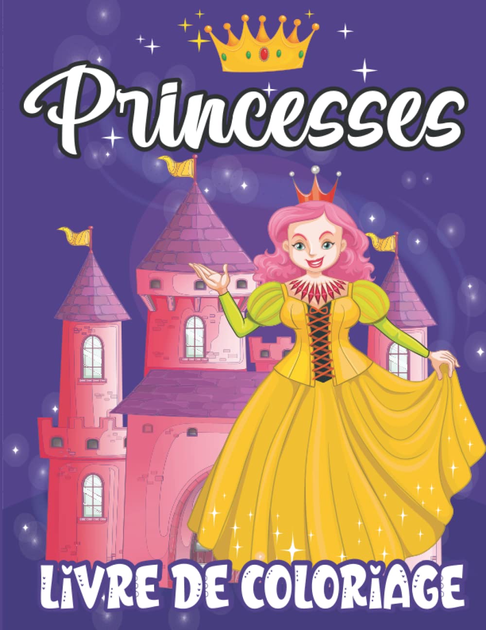 Buy Princesses Livre de coloriage: Cahier de coloriage de princesses ...