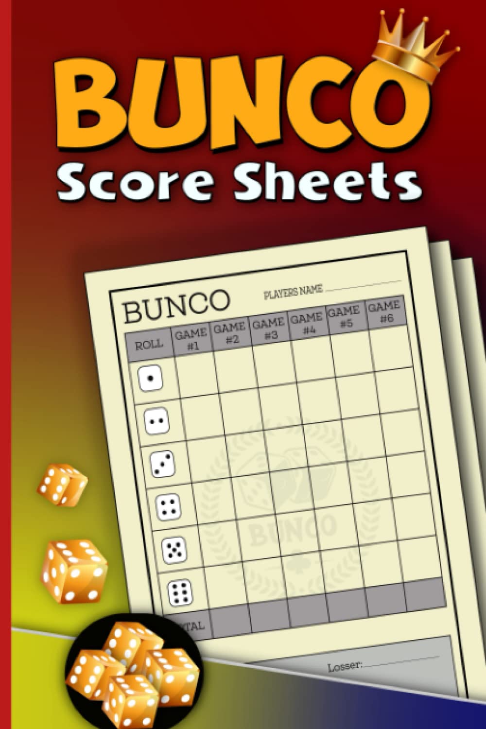Bunco Score Sheets Score Sheets For Scorekeeping Bunco Score Cards ...