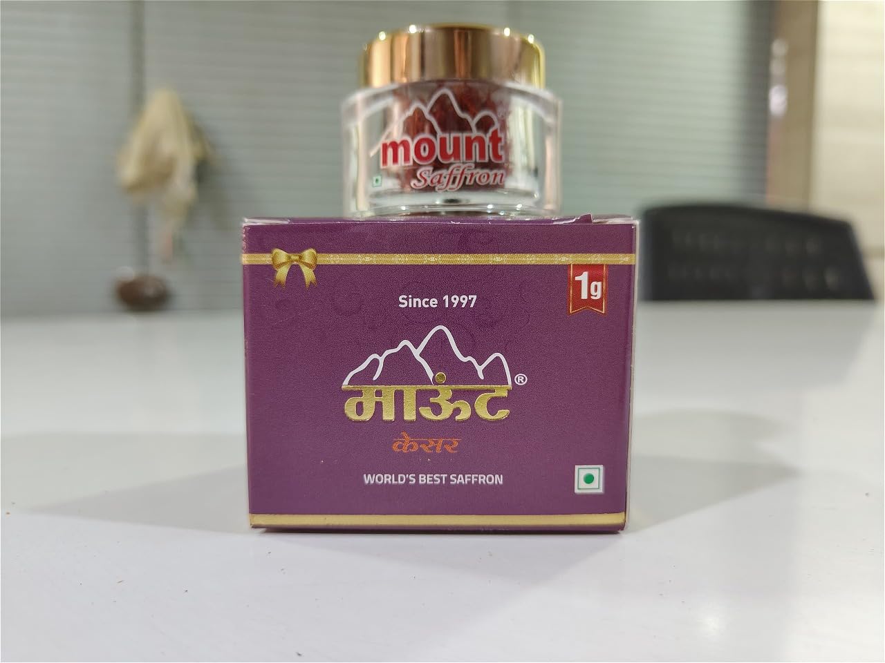 Mount Original Kashmiri Saffron Bottle — Kesar/Kumkuma for Food ...