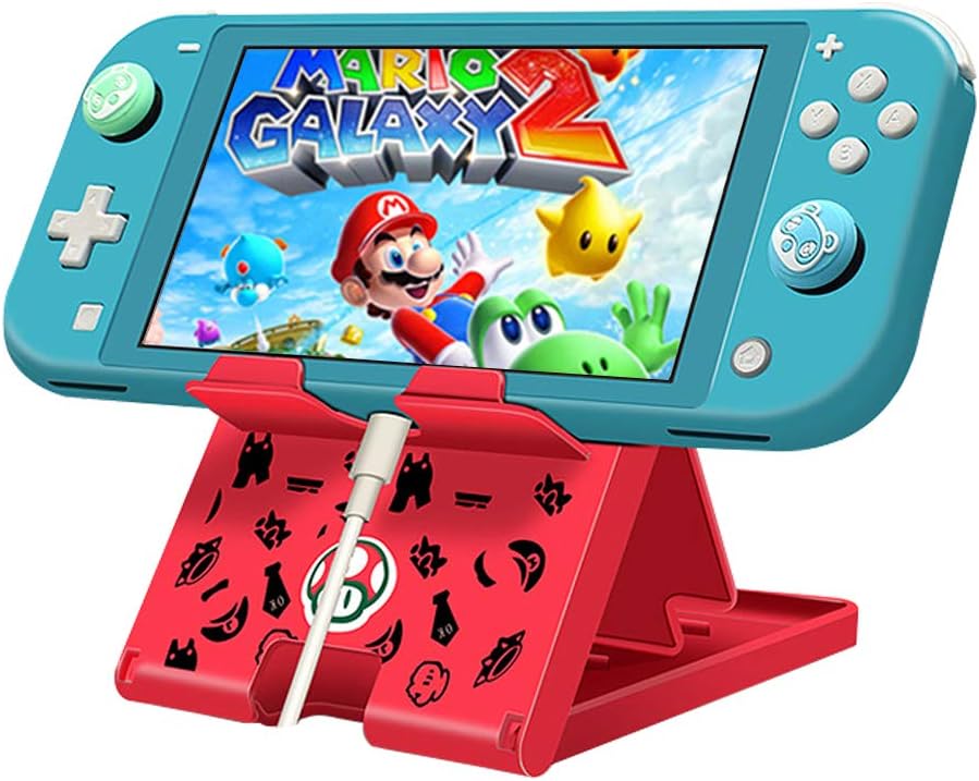 Amazon.com: Stand for Nintendo Switch, TJS Nintendo Switch Stand Holder ...
