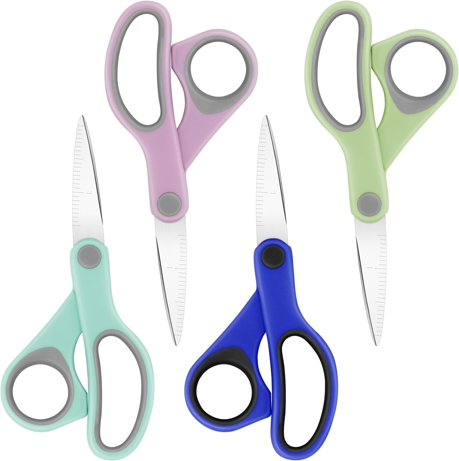 Amazon.com : Stanley 5” Kids Scissors, Blunt Tip, Safety, Comfortable ...