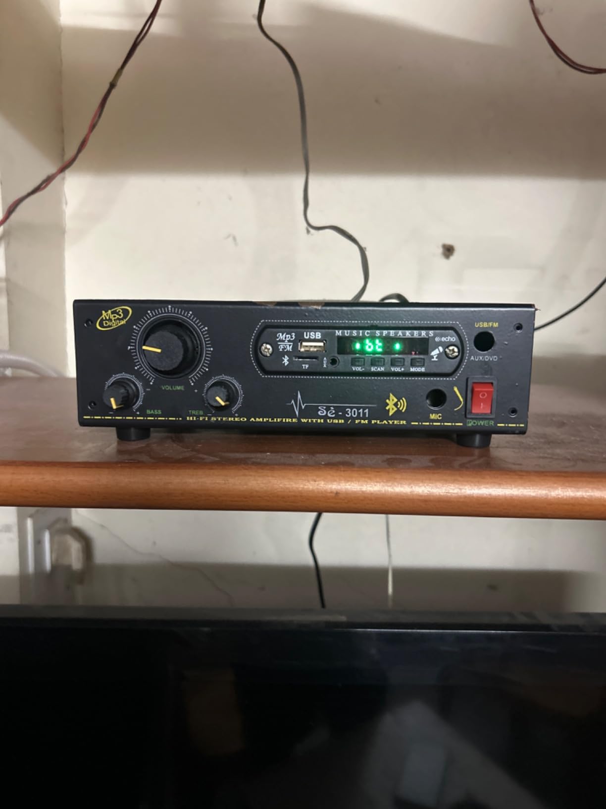 CKE Cabinet for Amplifier of Mp3/Fm Box Body Chassis only Black Colors ...