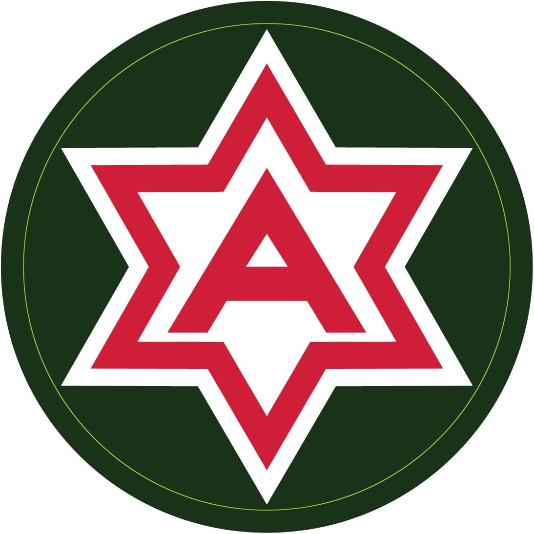 Amazon.com: US Army - Sixth US Army SSI Patch Reflective Decal - 3.5 ...