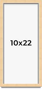 Amazon.com - CountryArtHouse 10x22 Frame Natural Wood Picture Frame | 0 ...