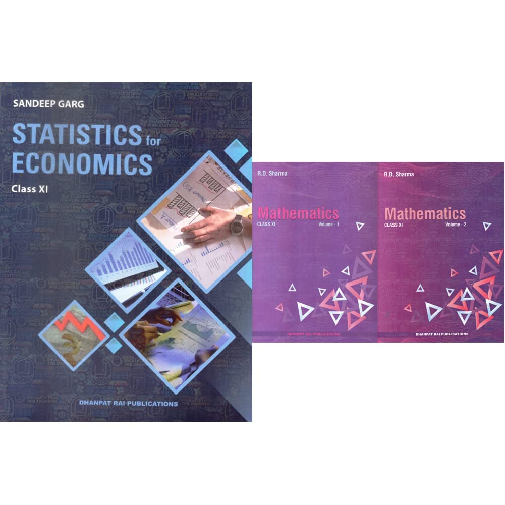 Statistics Economics For Class 11 (Examination 2020-2021)&Mathematics ...