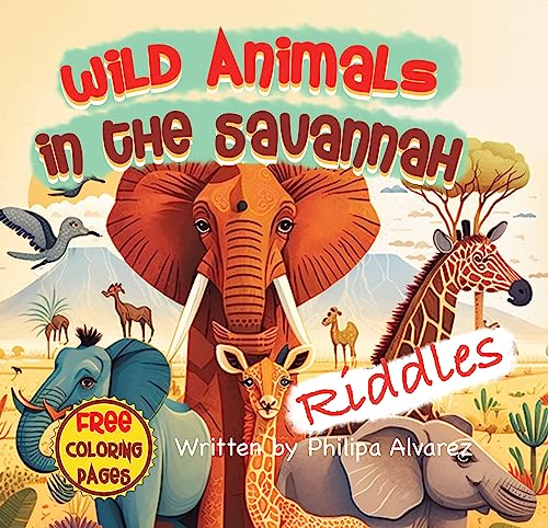Wild Animals in the Savannah Riddles: Wild Animals Riddles for kids ...