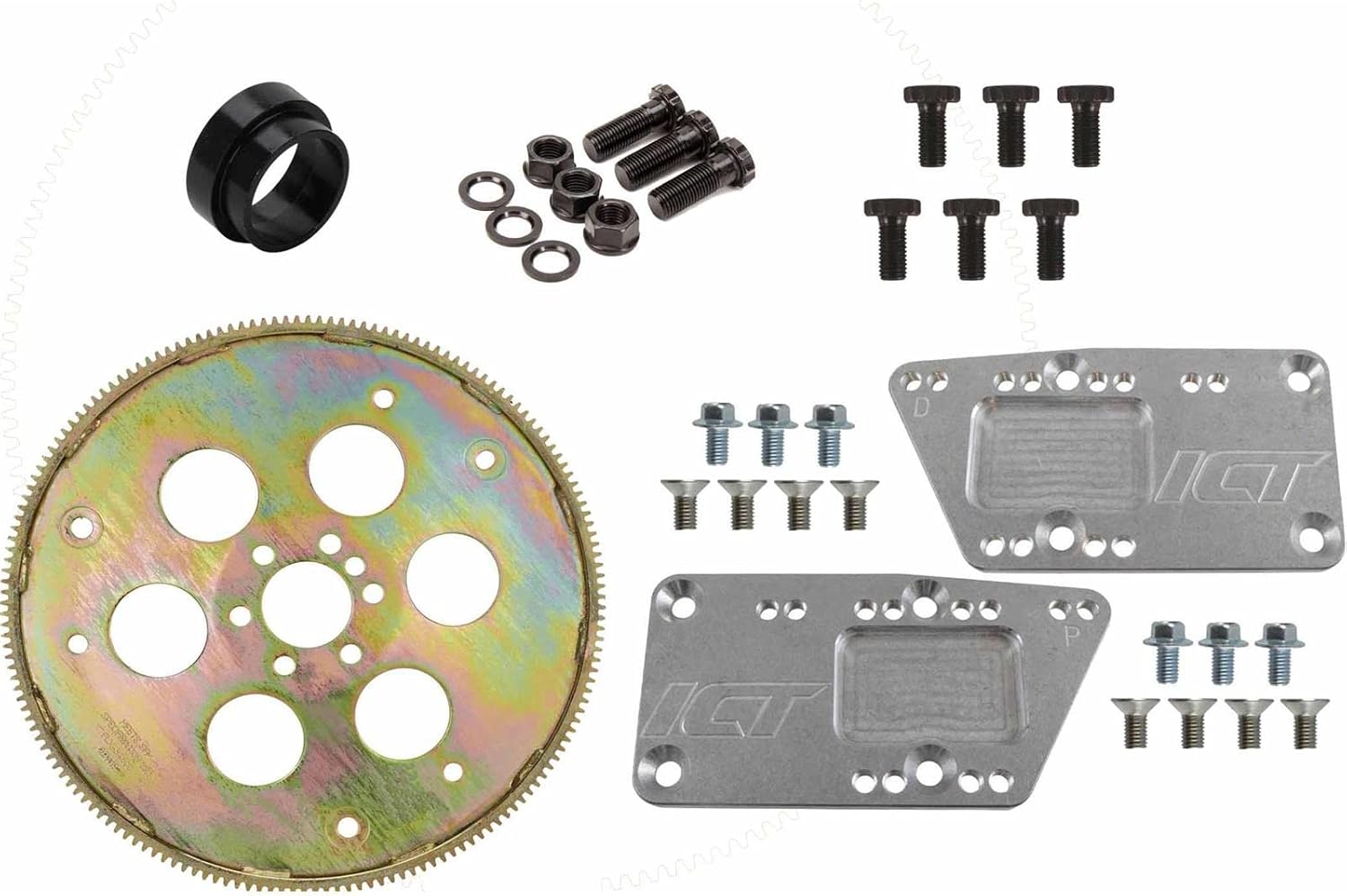 Amazon.com: Gen III GM LS V8 to TH350/700R4 Trans Adapter with Motor ...