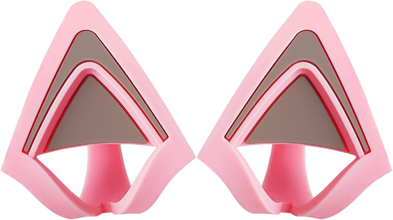 Amazon.com: WeThinkeer Cat Ears for Headphones, Pink Cute Headset Cat ...