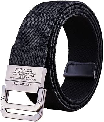 Web Belt Adjustable Web Belt with Metal Buckle for Casual, Work ...