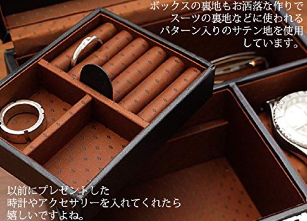 Amazon｜メンズジュエリーボックス『お父さんの宝箱』＜ショート