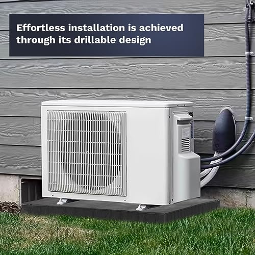 Snapklik.com : Equipment Pad For Ductless Mini Split Air Conditioner ...