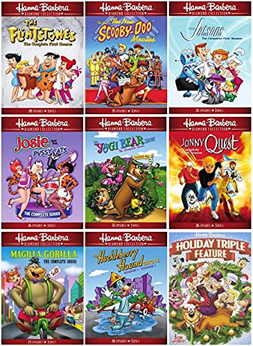 Amazon.com: Hanna Barbera Cartoon DVD Collection: The Flintstones ...