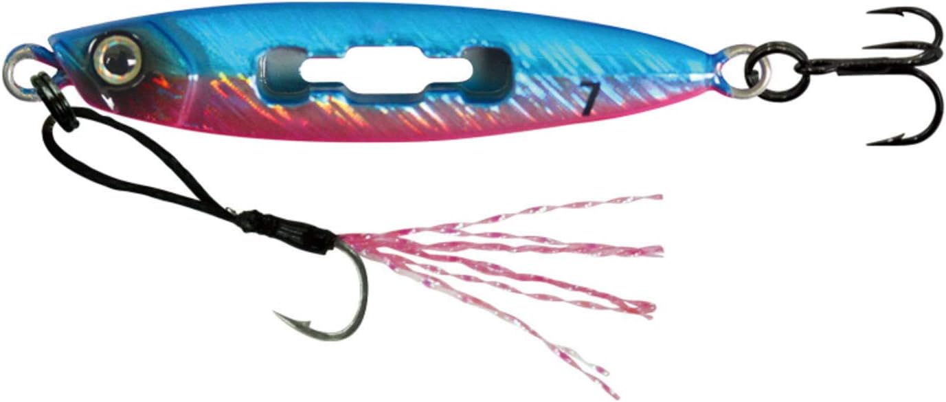 Amazon.com: Lumica Metal Jig Xtrada Metal Jacker Micro 0.2 oz (7 g) Bullpin A21673