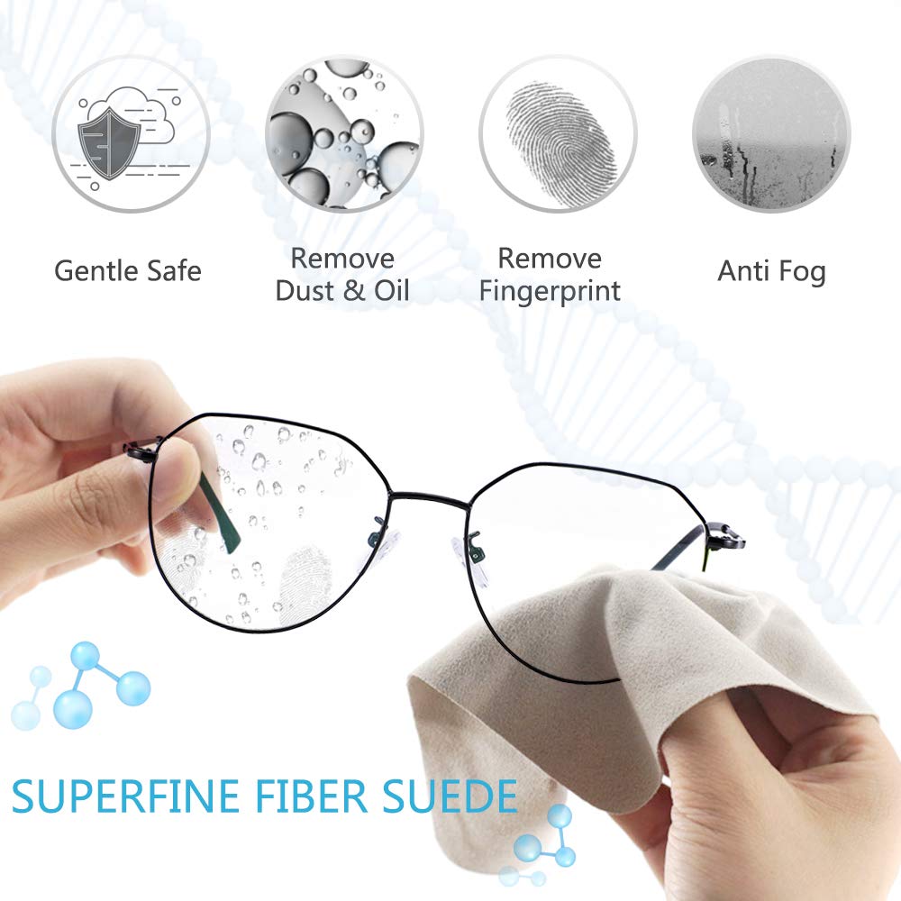 Snapklik.com : LifeArt Anti Fog Cloth For Eyeglasses, Microfiber ...