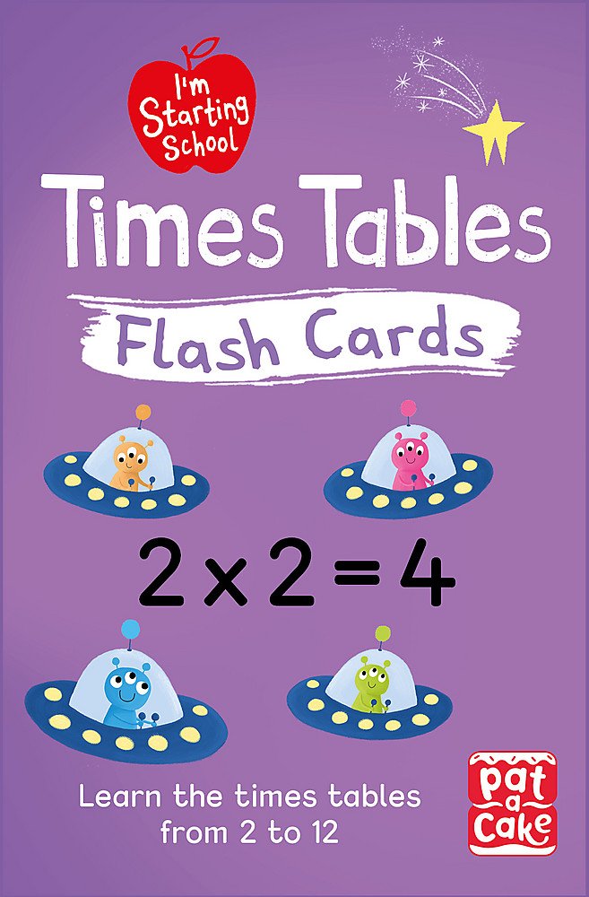 Buy Times Tables Flash Cards: Essential flash cards for times tables ...