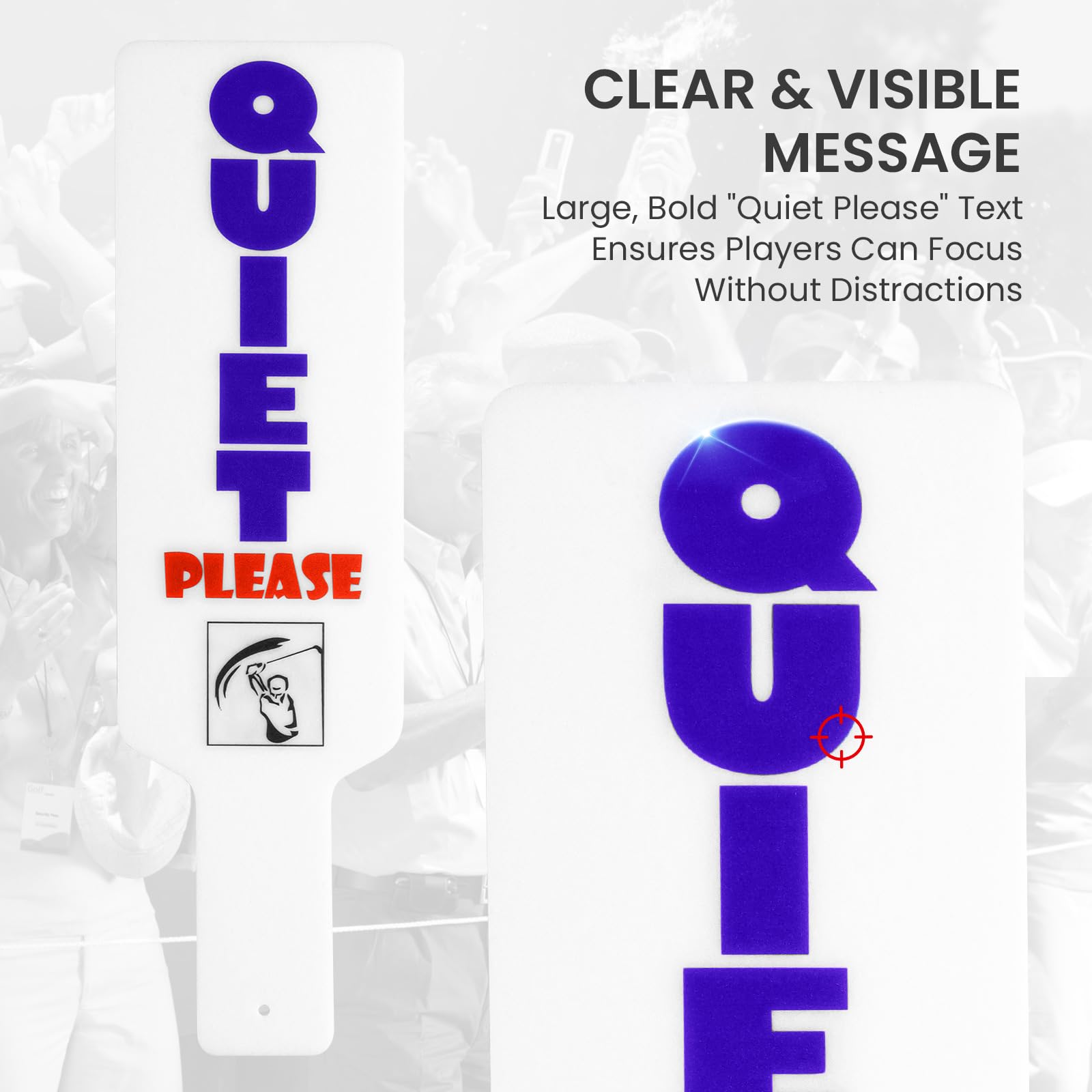 Quiet Please Sign Golf Quiet Please Golf Signs | VictoryStore