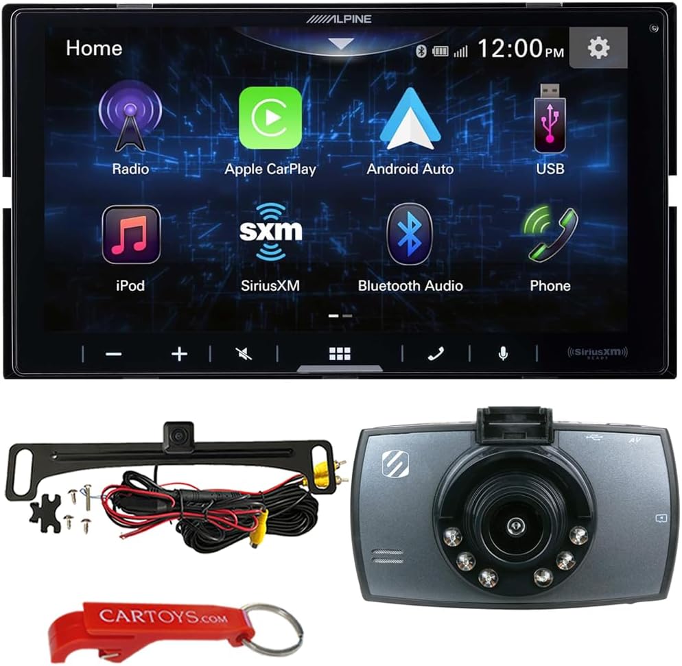 Amazon.com: Alpine iLX-W670 7" Receiver Safer Driver's Bundle w/Dash ...