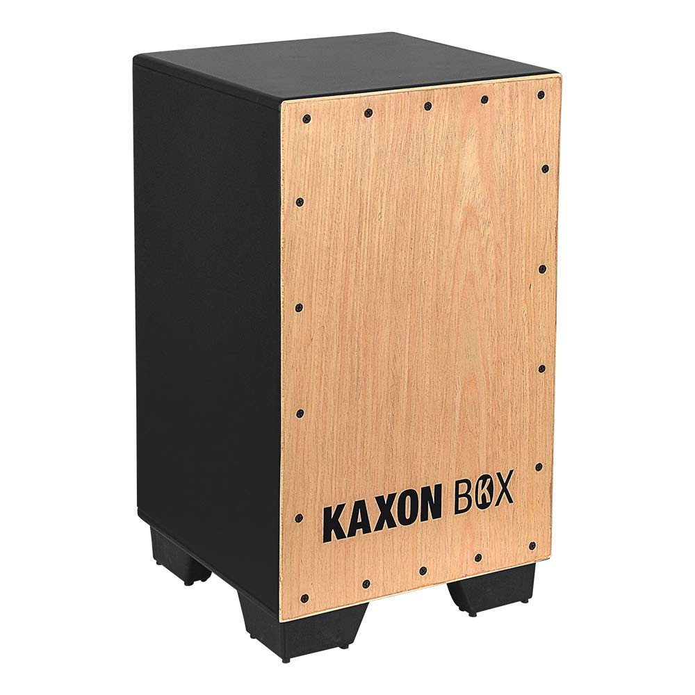 KAXON BOX Hand Crafted Oak Wood Cajon -3 Internal Snares, Deep Bass ...