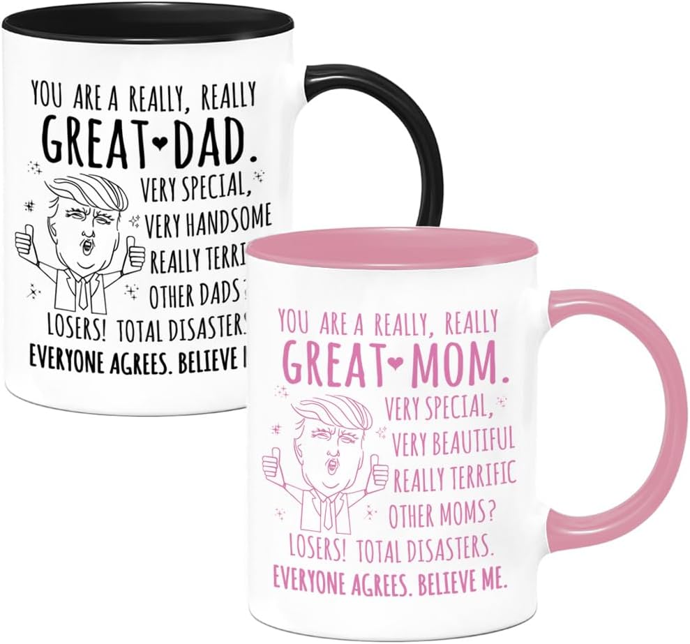 Amazon.com: LOZACHE Novelty Gifts for Parents from Daughter Son, Funny ...