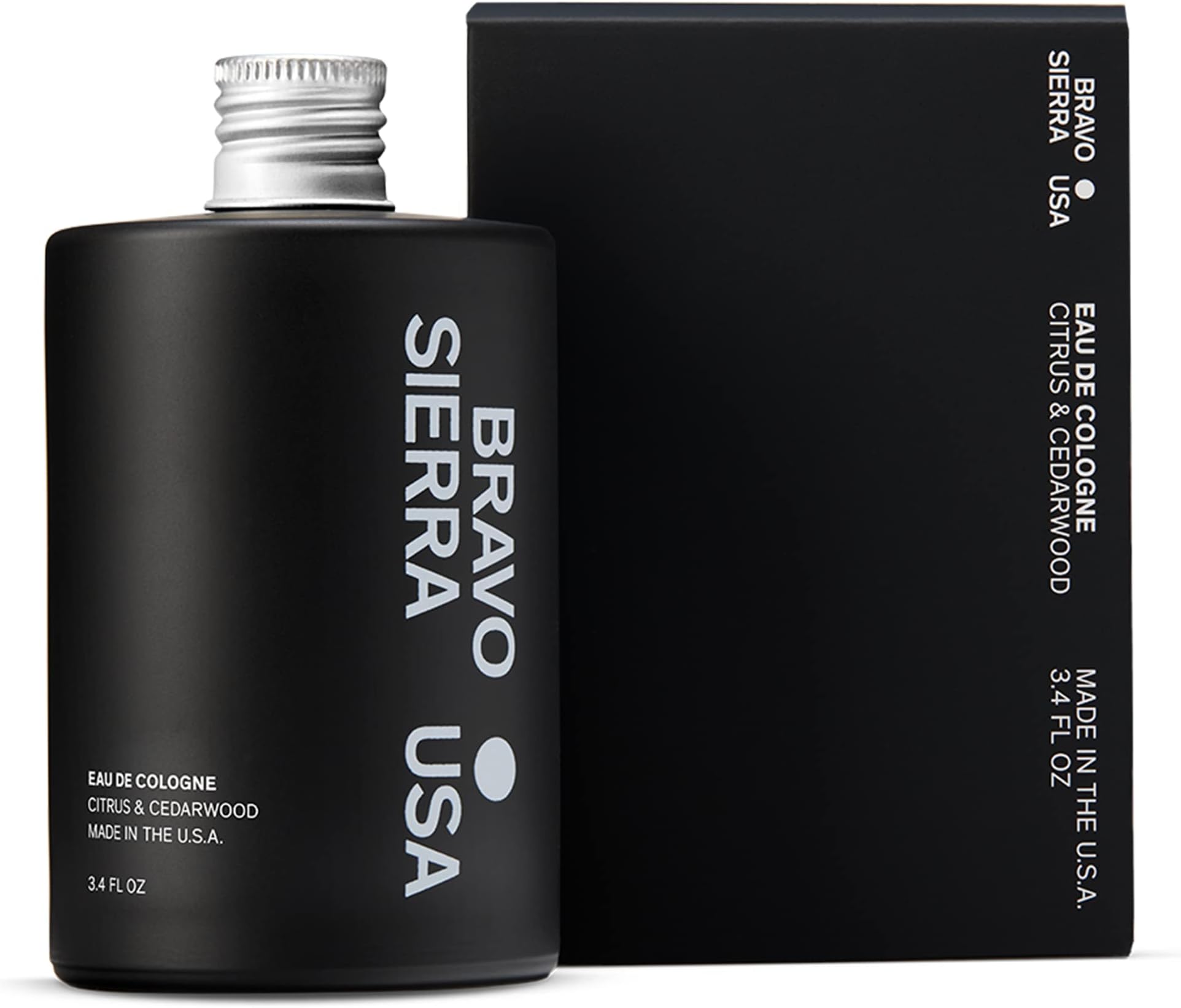 Amazon.com : Bravo Sierra Eau De Cologne for Men, Citrus & Cedarwood ...