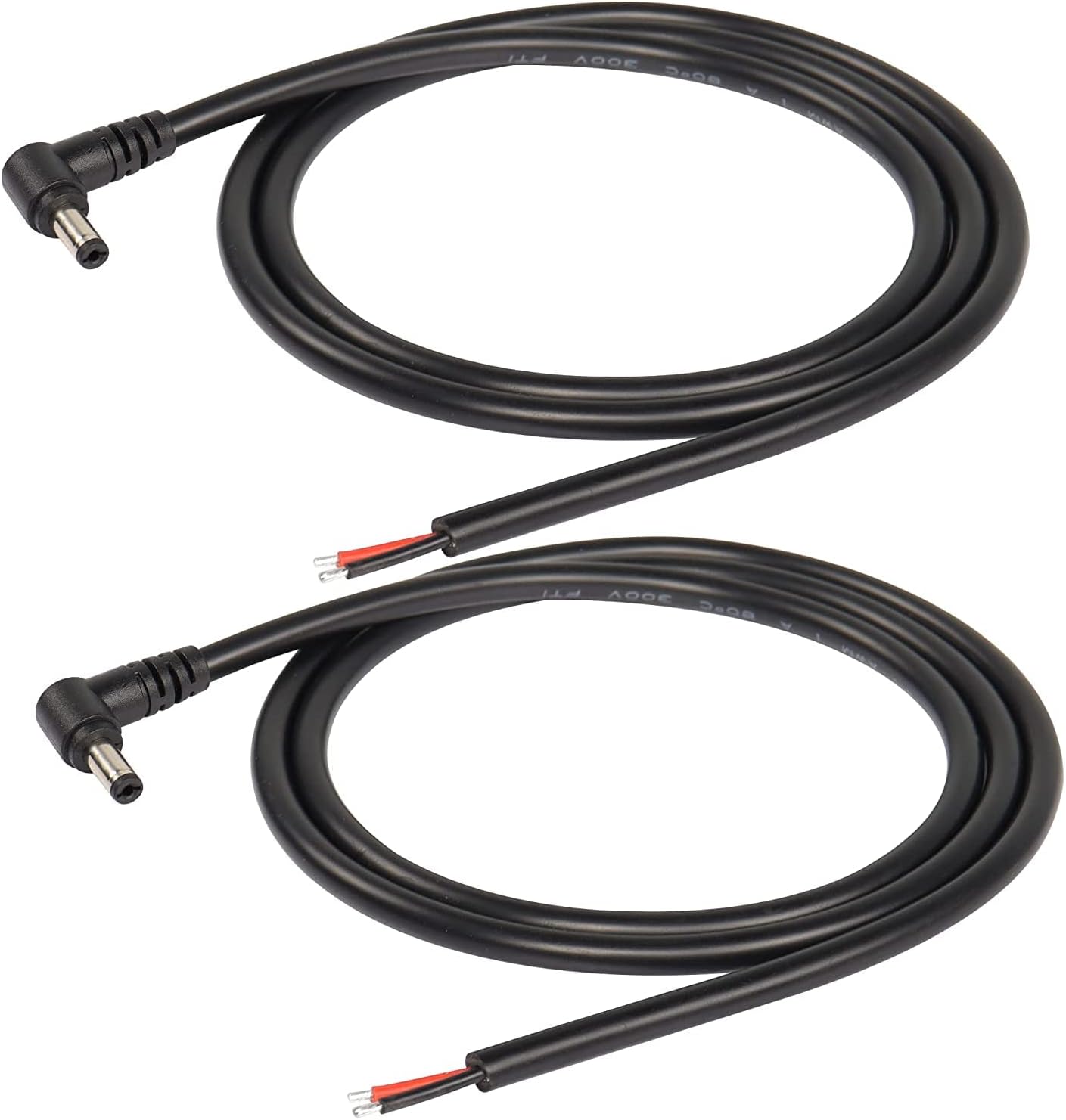 cablecc DC Power 5,5 x 2,1 mm / 2,5 mm Stecker auf 5,5 2,1/2,5 mm ...