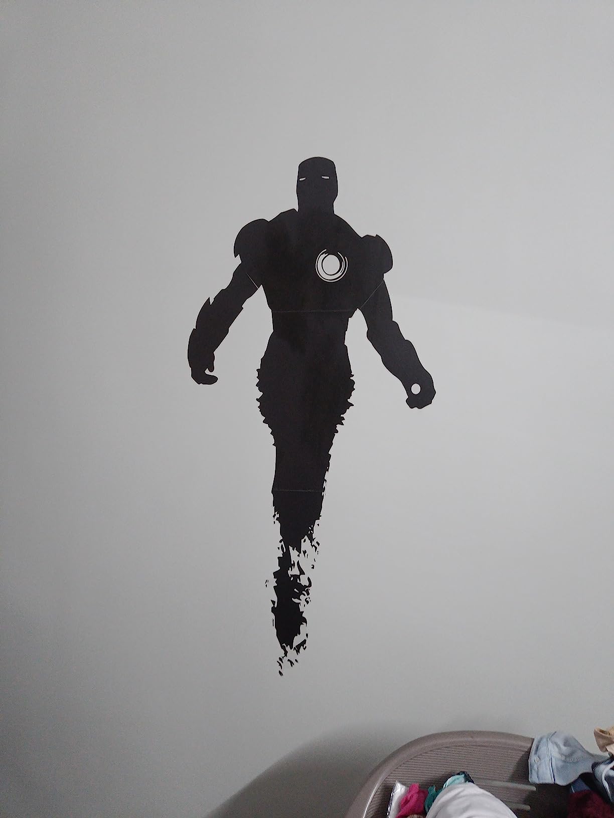 Wallstick Iron Man wallstickers (Vinyl 110 cm x 55 cm) : Amazon.in ...