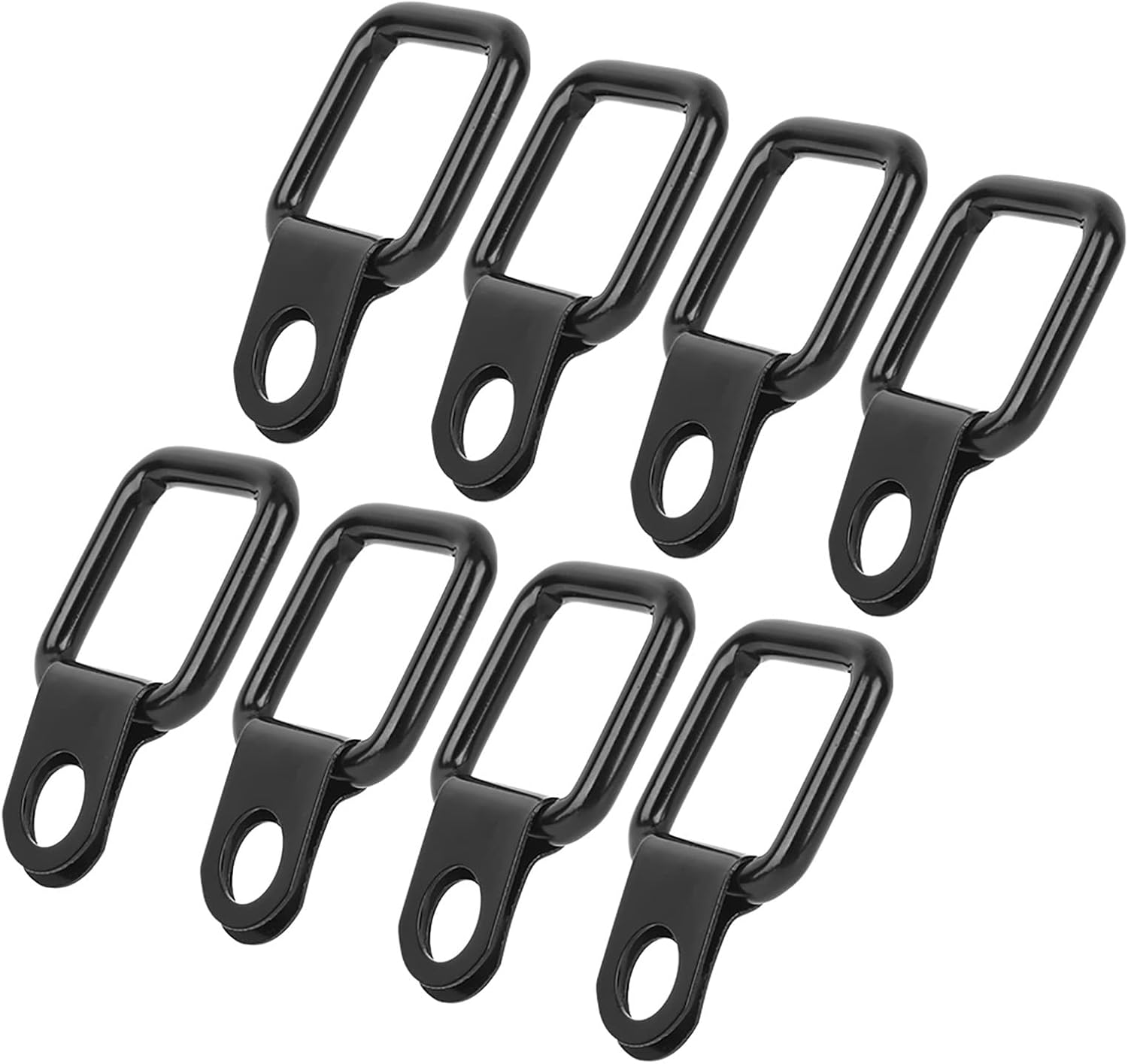 Amazon.com: Alvinlite Tie-Down D Ring Set 8pcs Aluminum Alloy D-Rings ...