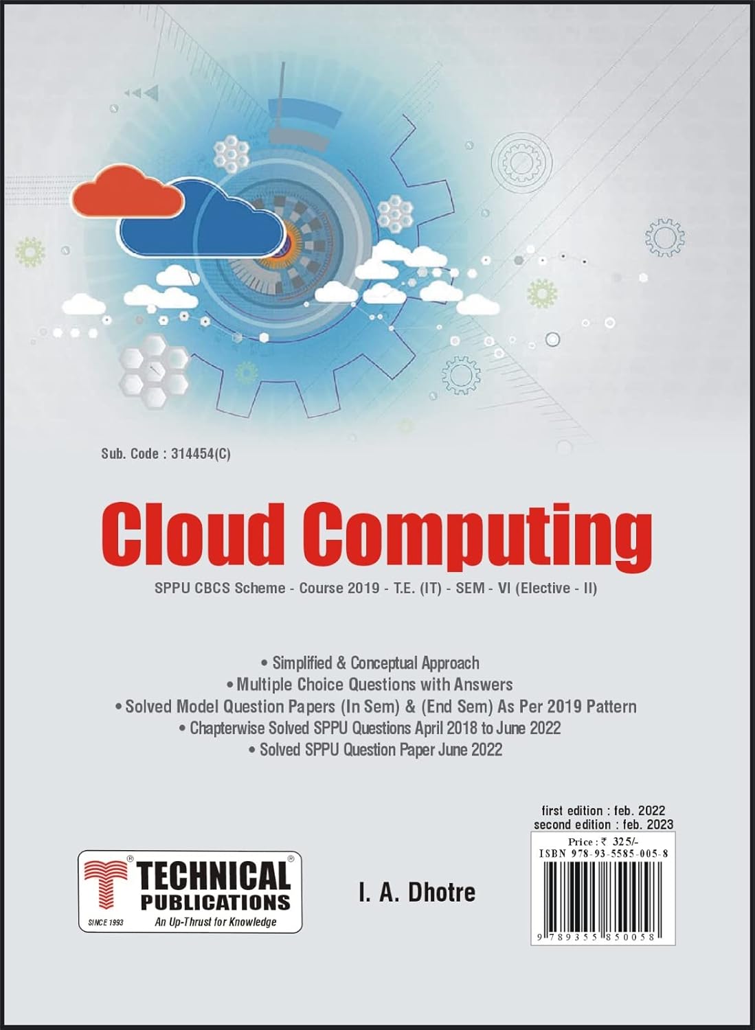Cloud Computing for SPPU 19 Course (TE - SEM... by I. A. Dhotre