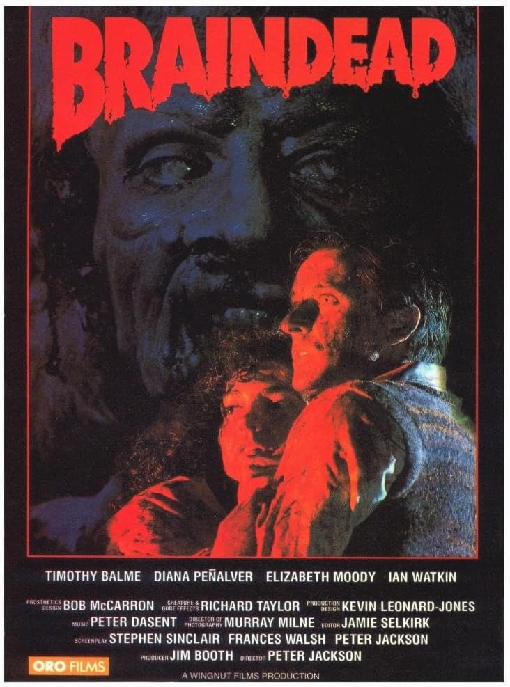 Amazon.com: Póster de Braindead, también conocido como Dead Alive, Gore Peter Jackson, película ...