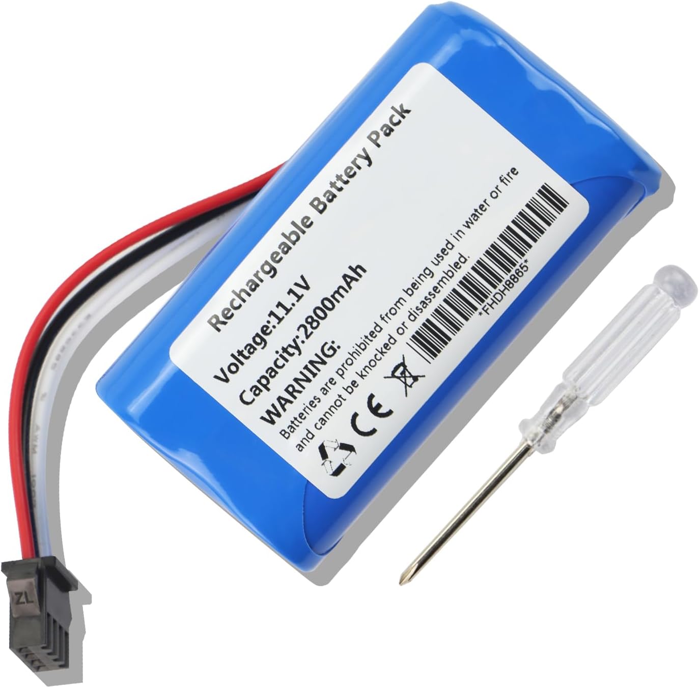 Amazon.com: PURE CLEAN Replacement Lithium-ion Rechargeable Battery ...