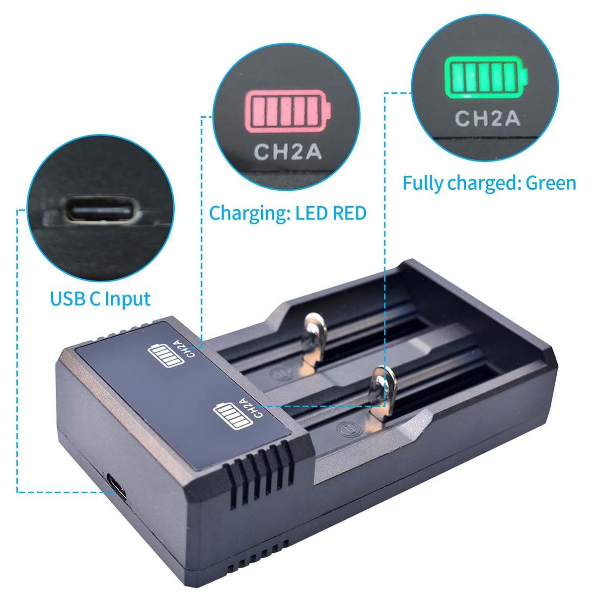 Snapklik.com : 32v LifePo4 Rechargeable Battery Charger