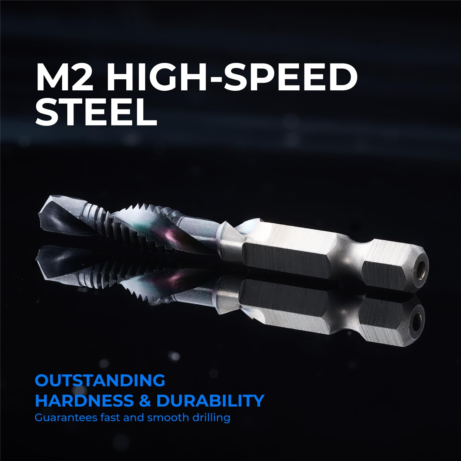 Snapklik.com : 10-32NF Combination Drill And Tap Bit Set, Ultra TiAlN ...