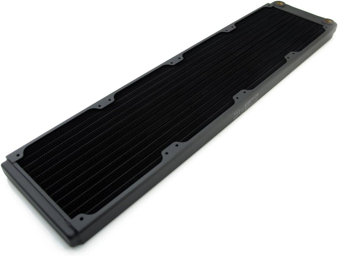 Amazon.com: XSPC TX480 Ultra Thin Radiator, 120mm x 4, Quad Fan, Black ...