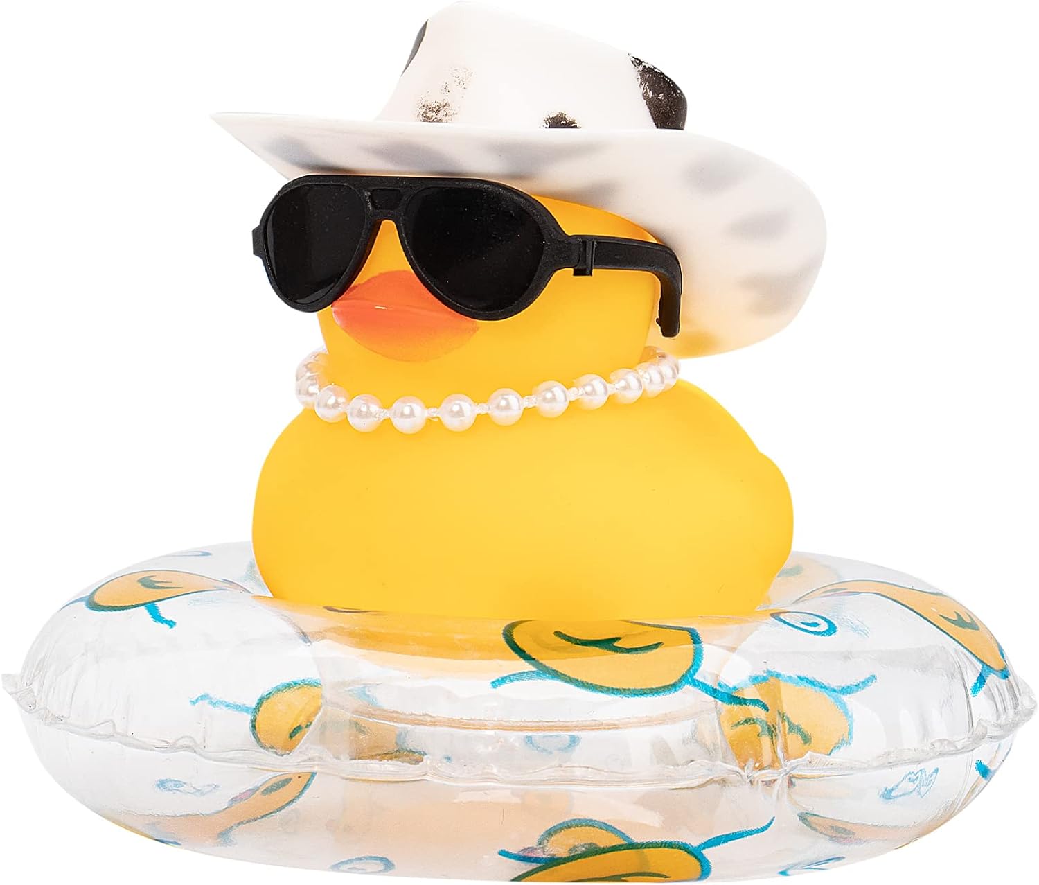 Amazon.com: wonuu Car Rubber Duck Car Duck Decoration Dashboard Car ...