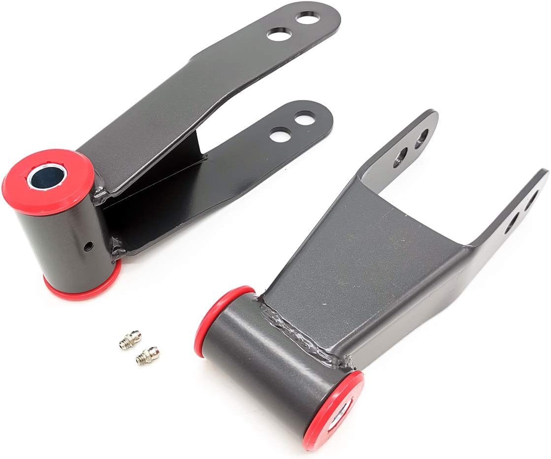 Amazon.com: Tuningsworld 2" Rear Drop Lowering Shackles for Dodge Ram ...