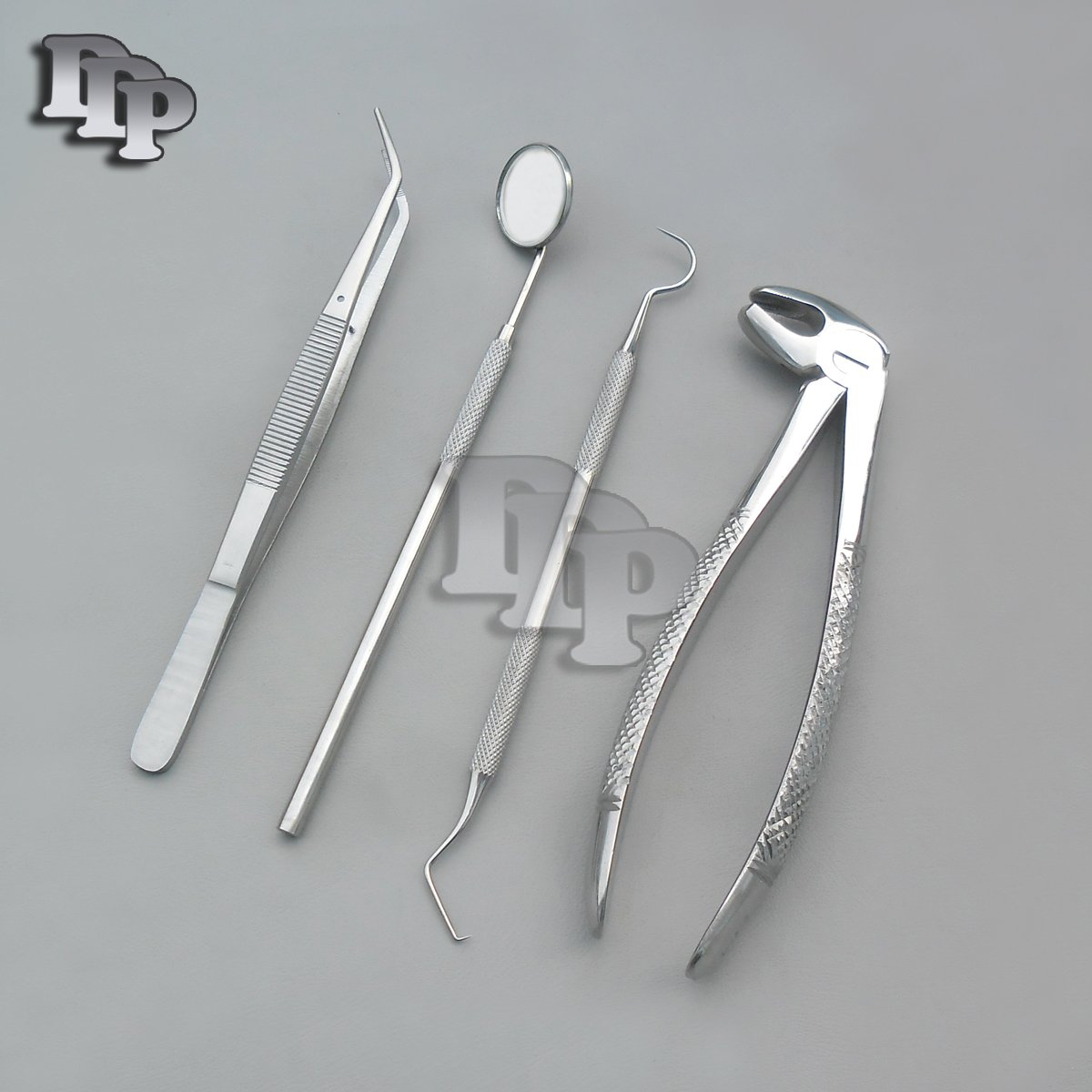 Amazon.com: Set of 4 PCS Dental Extraction KIT with EXTRACTING Forceps ...