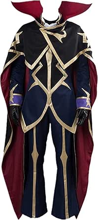 Amazon.com: Anime Code Geass Cosplay Lelouch of The Resurrection Zero ...