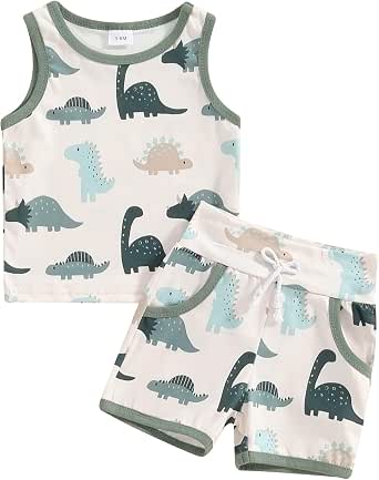 Amazon.com: Bingqiling Kids Toddler Newborn Infant Baby Boy Summer ...