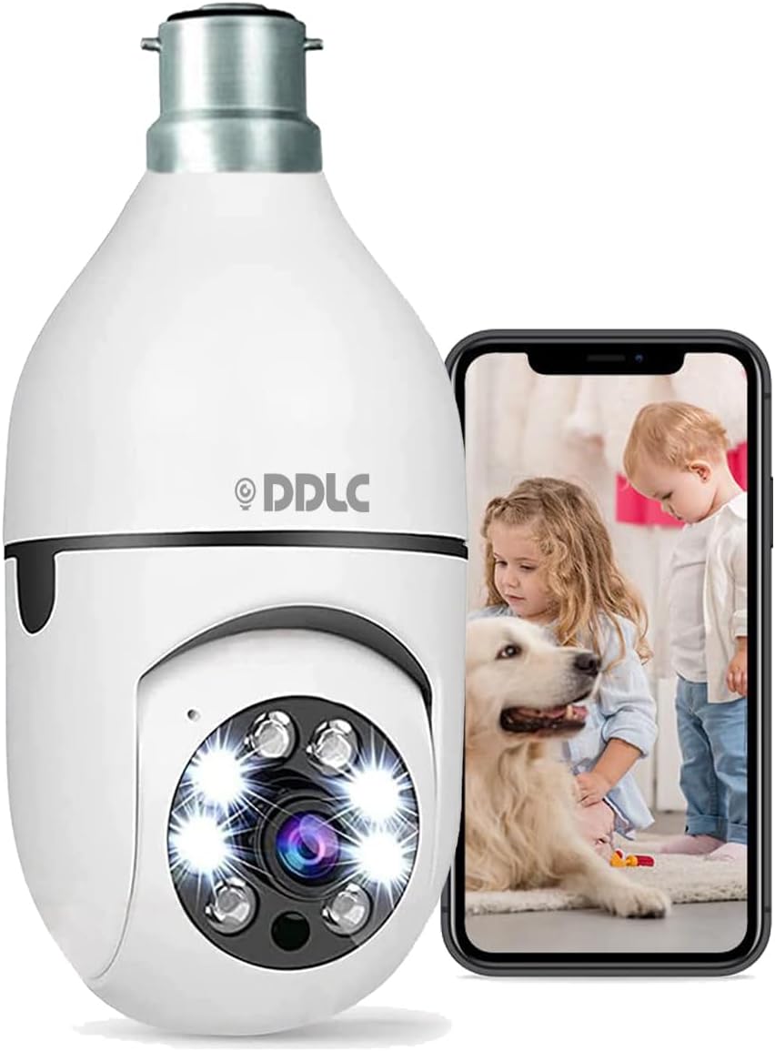 Buy CP PRO Wi-Fi Camera CCTV camera 1080p Wireless PTZ Bulb Shape V380 ...